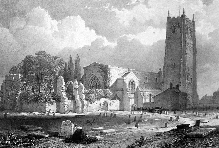 Old Views of Churches in Chester
